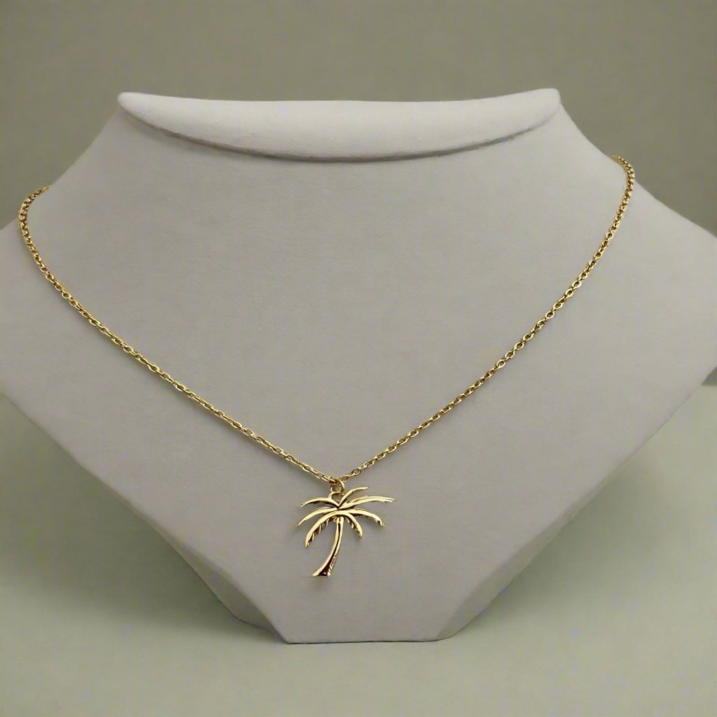Palm Tree Necklace – Ludía Embrace Yourself